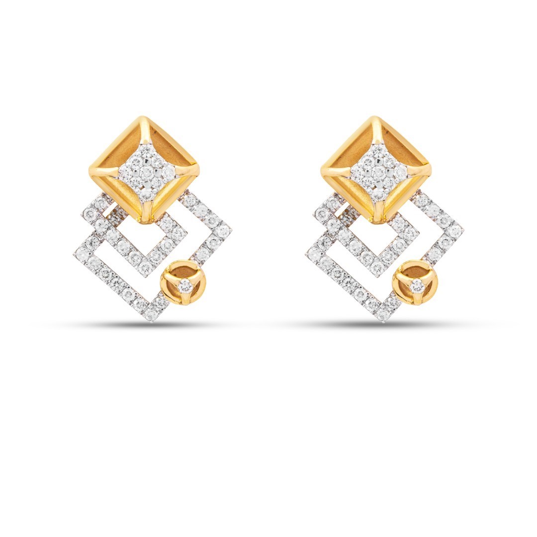 Geo Trilob pendant set – patavya Diamonds